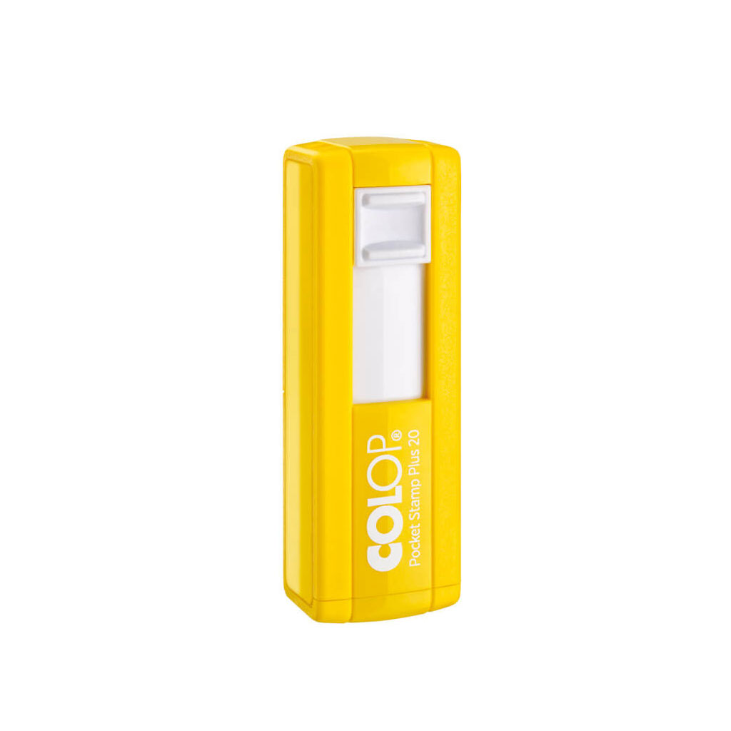 Colop Pocket Stamp Plus 20 Amarelo | Alô Carimbos