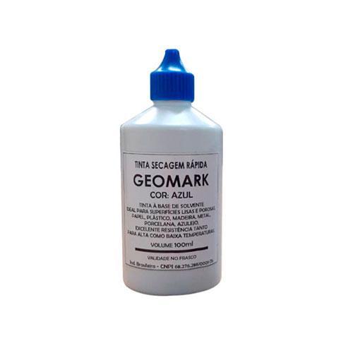TINTA de SECAGEM RAPIDA GEOMARK - 100ml | Alô Carimbos